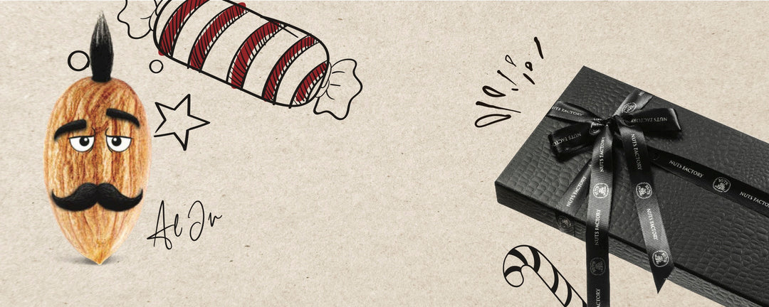 Nuts Factory Gift Boxes: Nuts, Dried Fruit, Chocolates