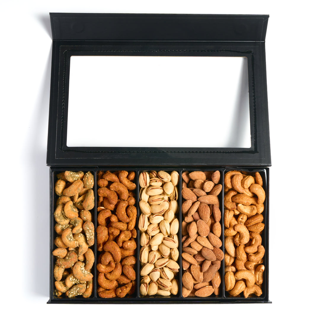 5 Hole Gift Tray Assorted Roasted and Flavored Nuts